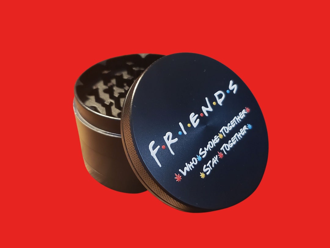 Friends Herb Grinder Large Cool Grinder Christmas Gift - Etsy