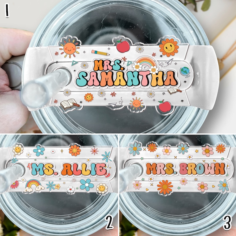 Custom Teacher Name Tags - Etsy