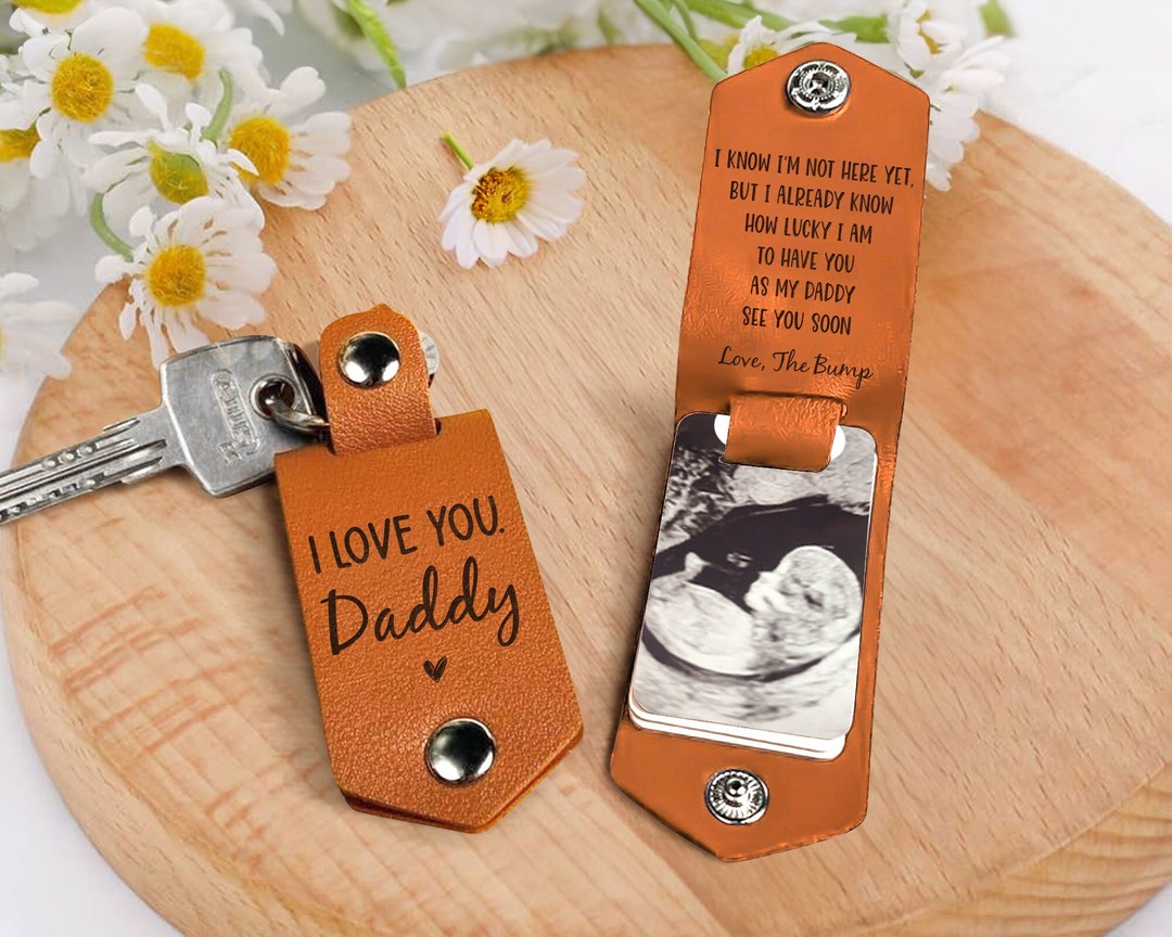 Baby Ultrasound Keychain, Fathers Day Gift, Personalized Dad Gift From ...