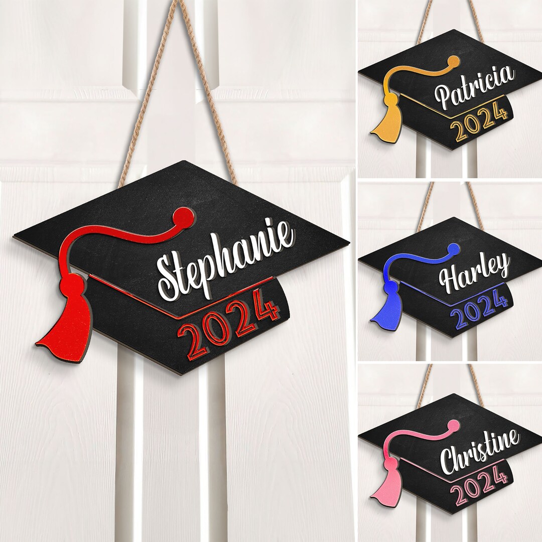Class of 2024 Graduation Gift, Grad Party Front Door Decorations ...