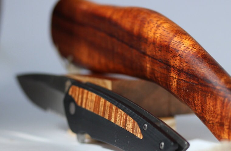 The Pahi, Hawaiian Koa Wood Knife - Etsy