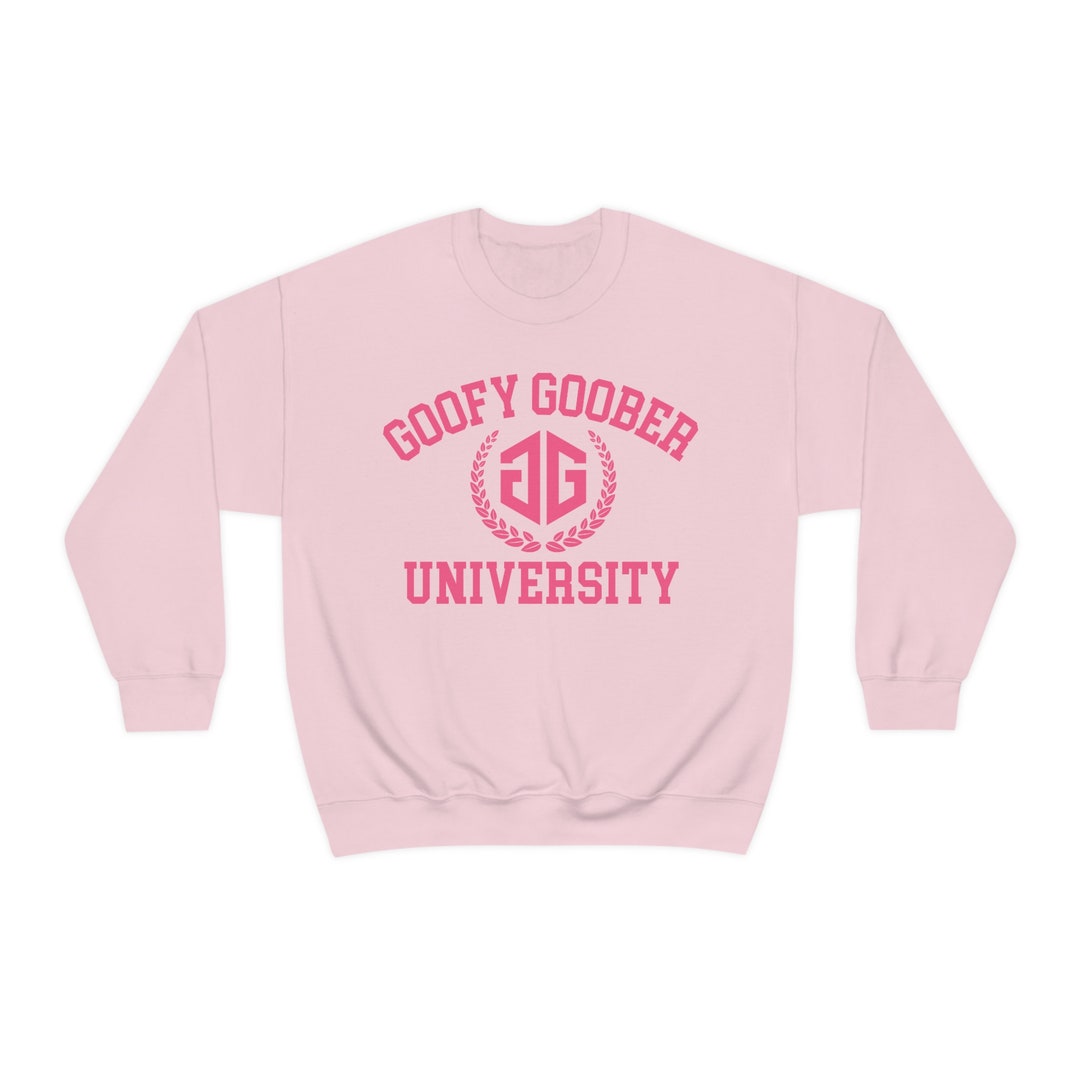Unisex Goofy Goober University Crewneck Sweatshirt, Funny Women's ...