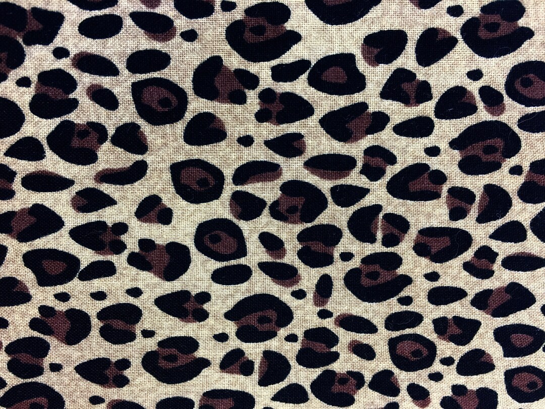 Leopard Print Handkerchief for Men and Women. Large Size Cotton. Animal ...