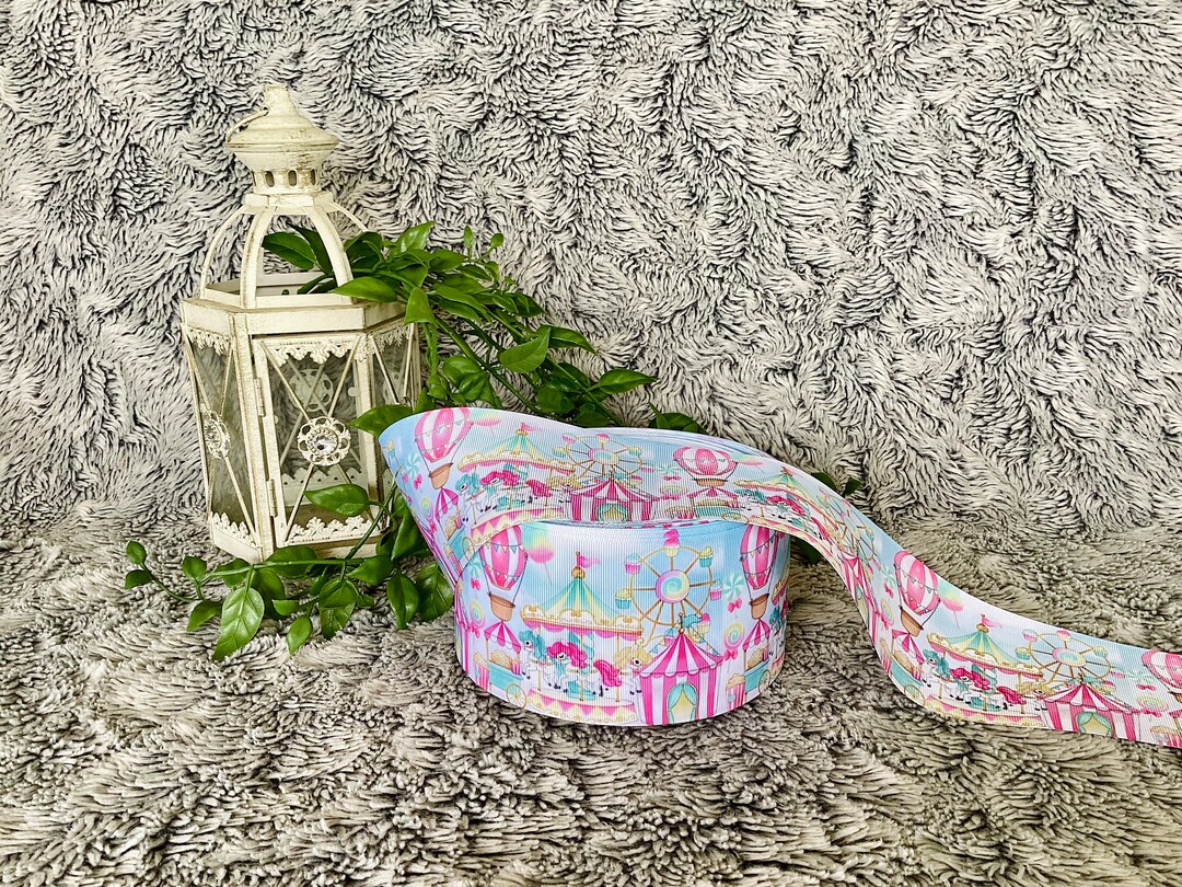 Cute Carousel Fair 3’ Grosgrain Ribbon - Etsy