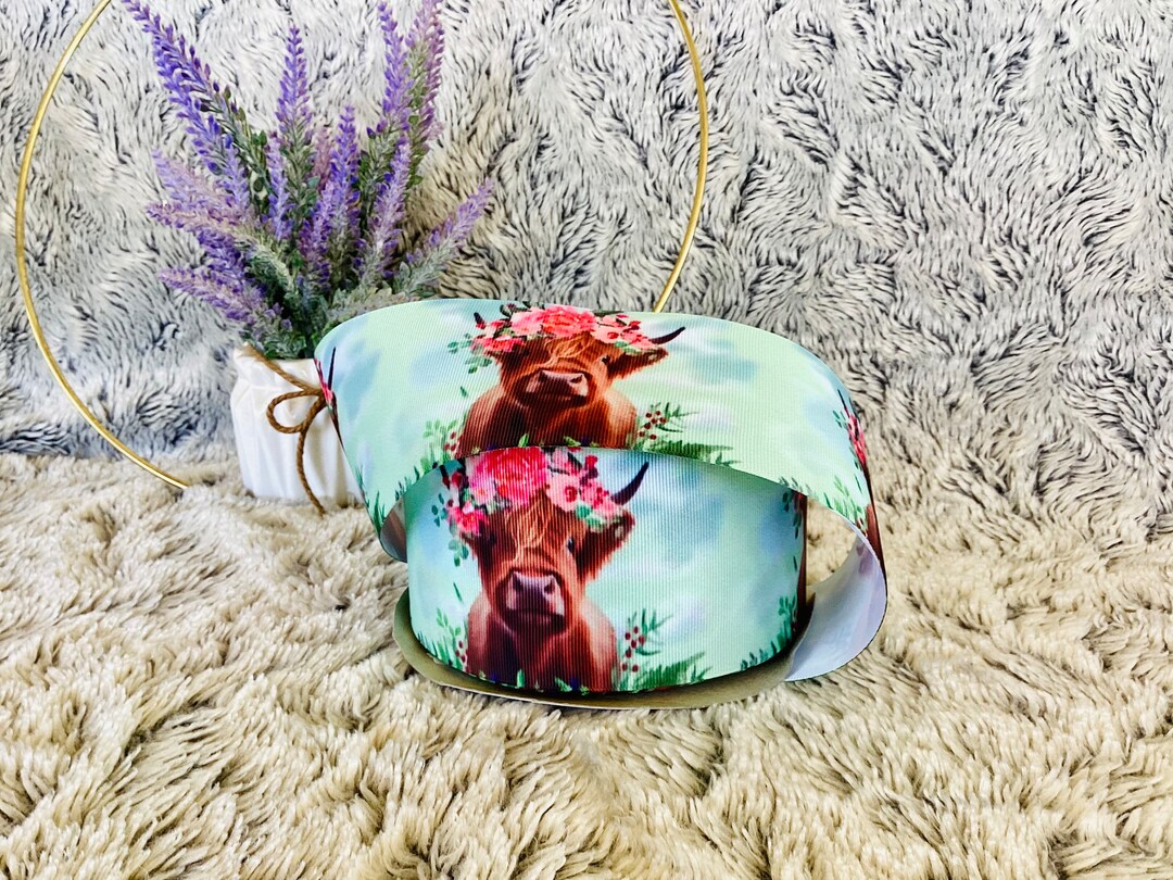 Western 3 Grosgrain Ribbon. - Etsy