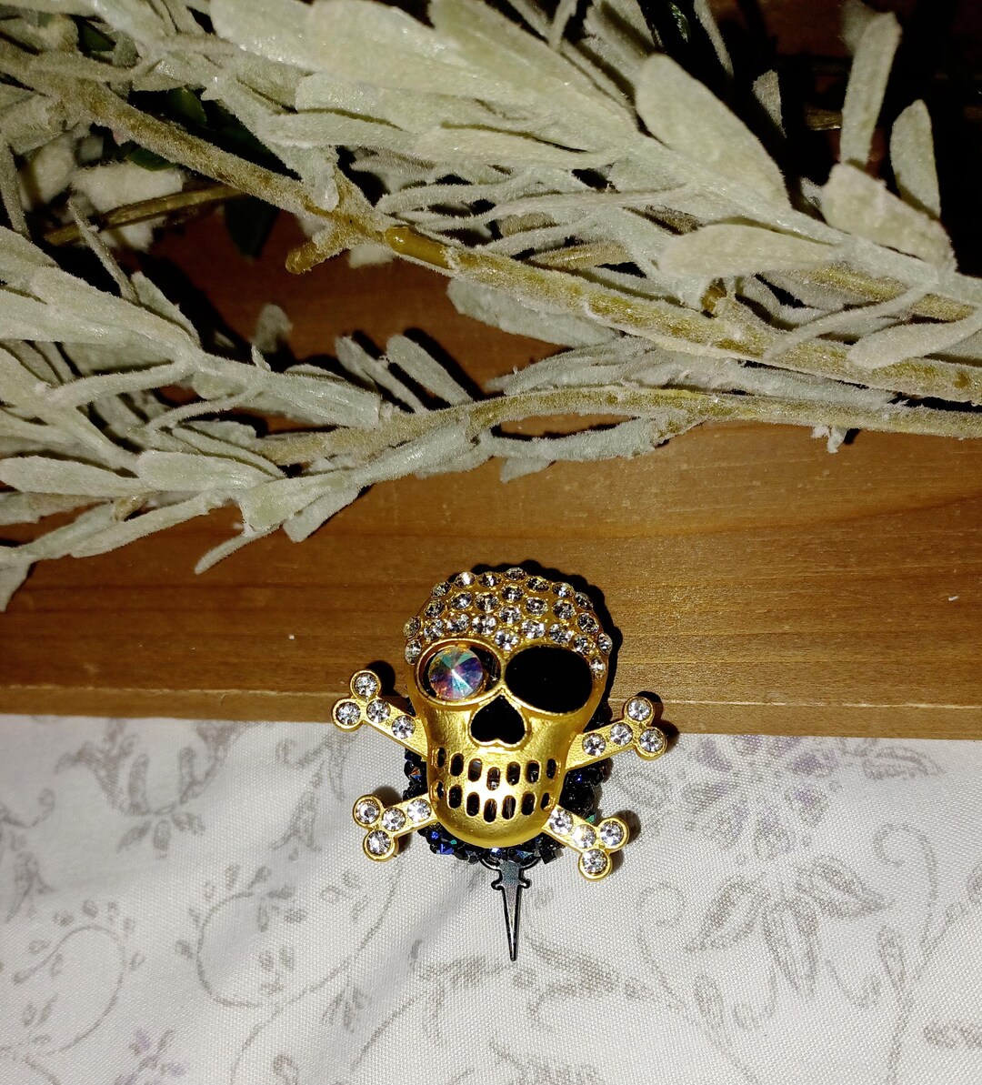 Large Skeleton Goth Bead for Beadable Pens and Other Crafts. - Etsy