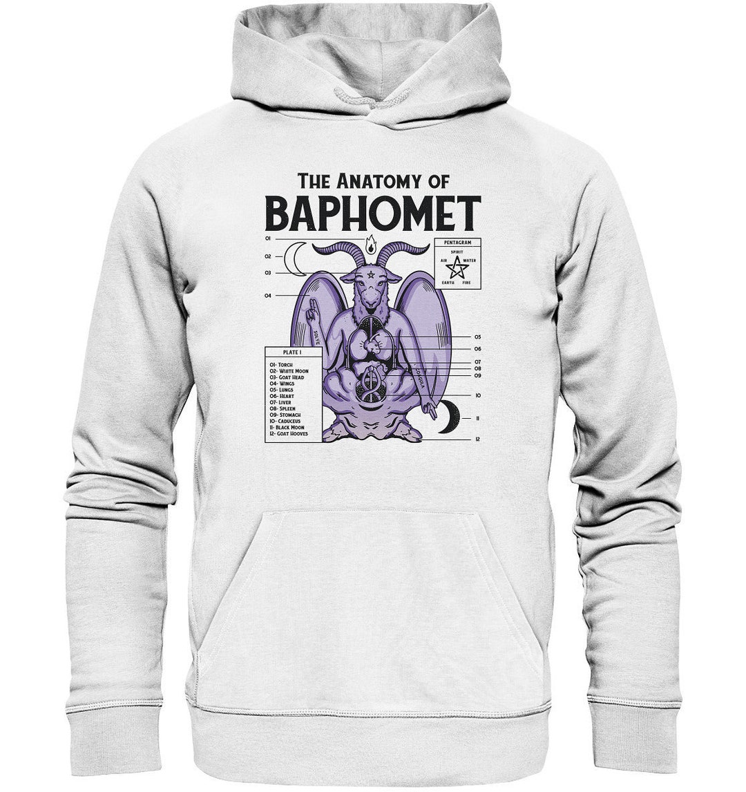 The Anatomy of Baphomet Organic Basic Hoodie - Etsy