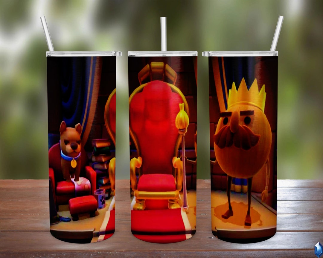 Overcooked Throne Room 20oz 30oz Stainless Steel Tumbler W/ Straw & Lid ...