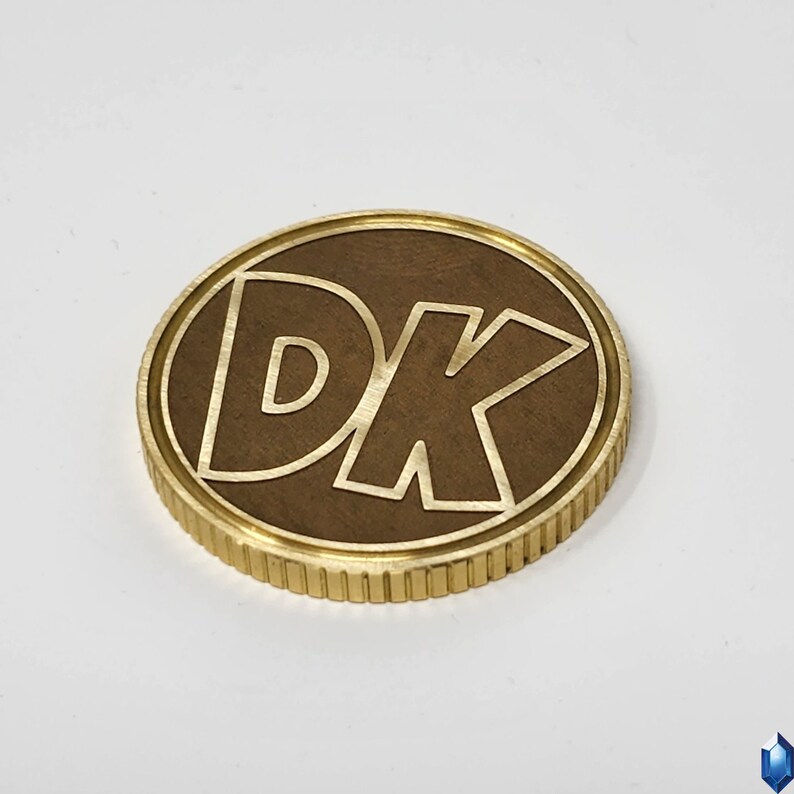 Donkey Kong Metal Coin Collectible Challenge Coin EDC Brass - Etsy