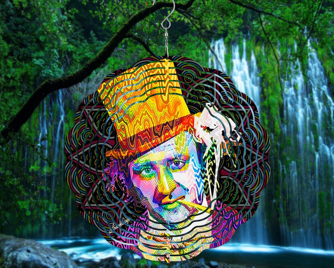 Willy Wonka 10inch Wind Spinner Bedroom Living Room Decoration Art ...