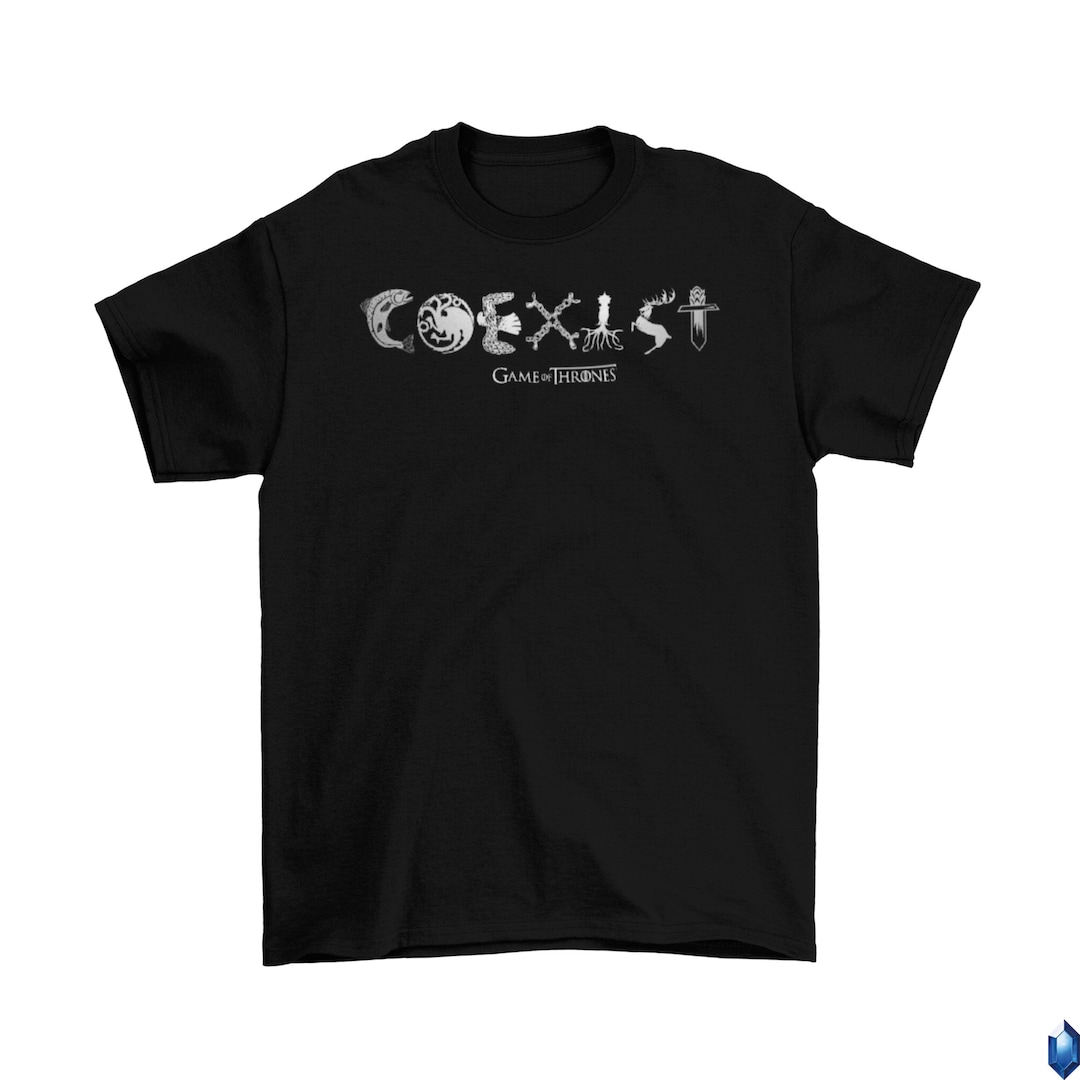 Game of Thrones Coexist Sigils T-shirt Cotton Unisex 2022 - Etsy
