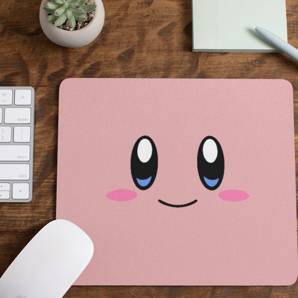 Kirby Mouse Pad - Etsy