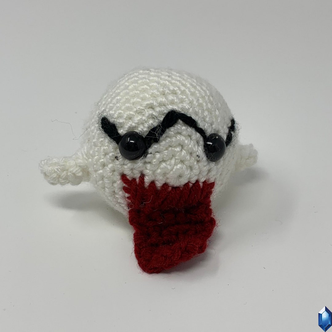 Crochet Mario Boo Ghost - Etsy