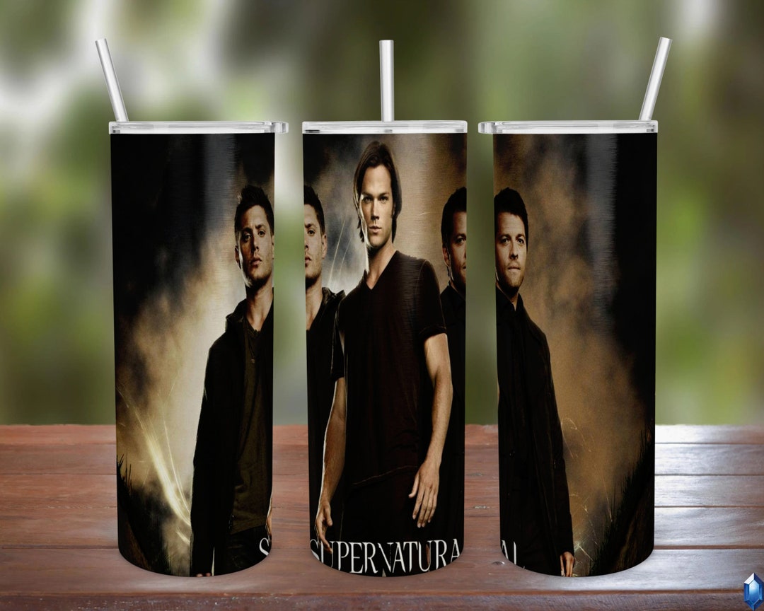 Supernatural Hunting Team Sam, Dean, Castiel TV Show Stainless Steel ...