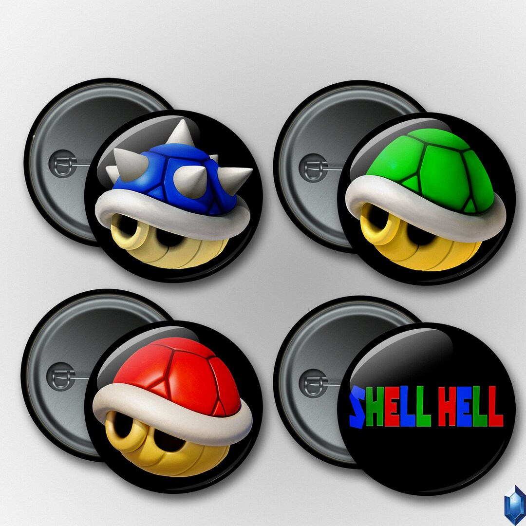 Mario Kart Shell Hell Blue Shell Green Shell Red Shell Turtle Shells ...
