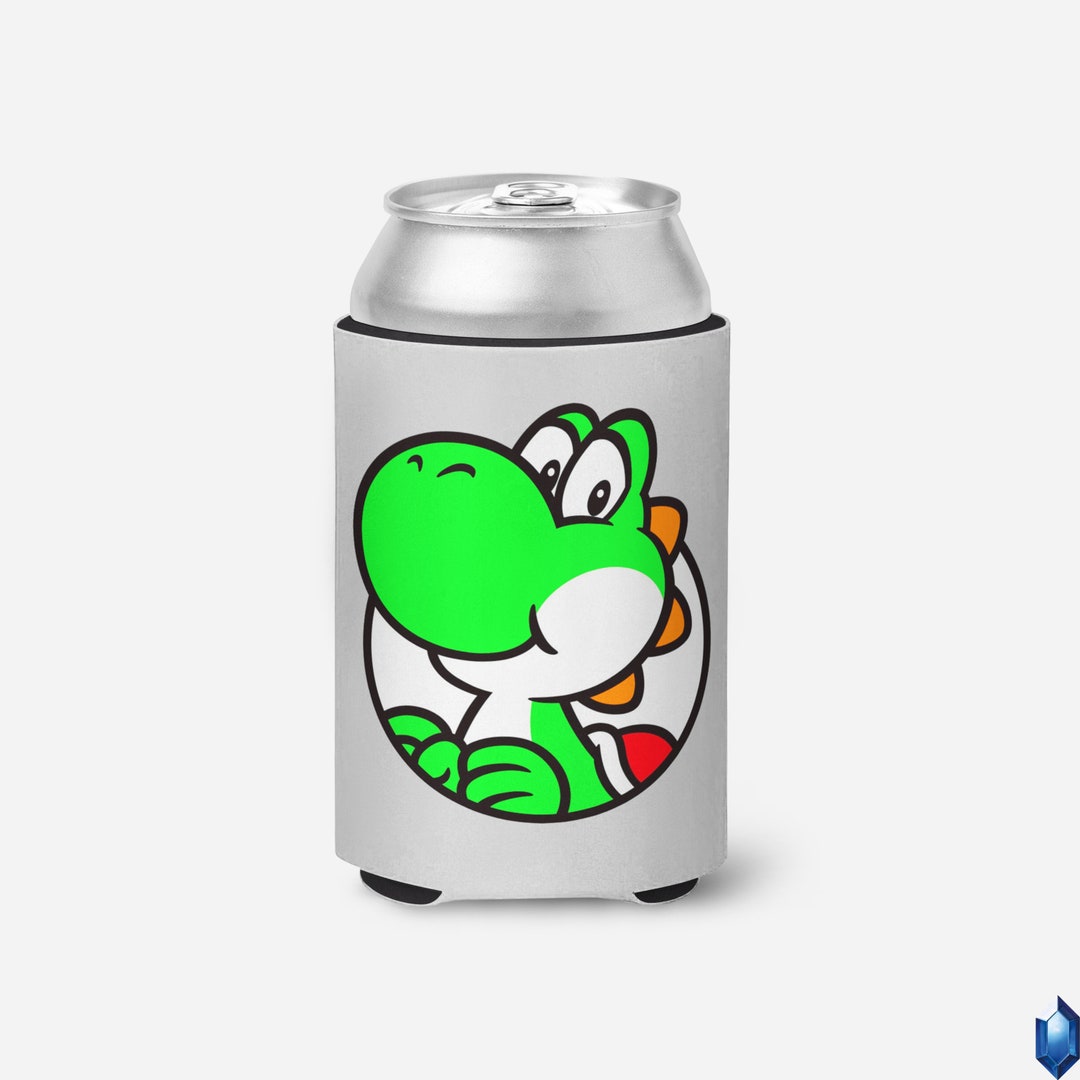 Mario Yoshi Cooler Colors Cozie Gift Beer Can Video Game Switch 2022 - Etsy