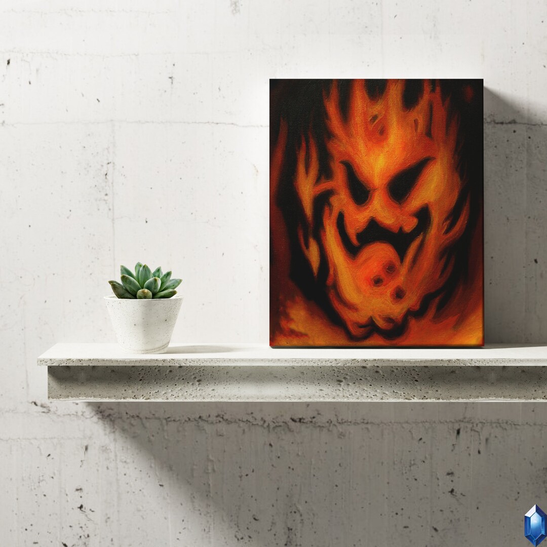 Lethal Lava Land Canvas Painting Wall Art Prints Decor Gifts Super ...