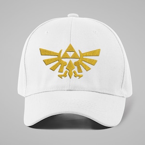 Legend of Zelda Hat Adjustable Gamer Colors Hyrule Hylian Link Triforce ...