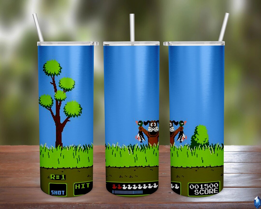 Duck Hunt Caught Ducks 20oz 30oz Stainless Steel Tumbler W/ Straw Lid ...