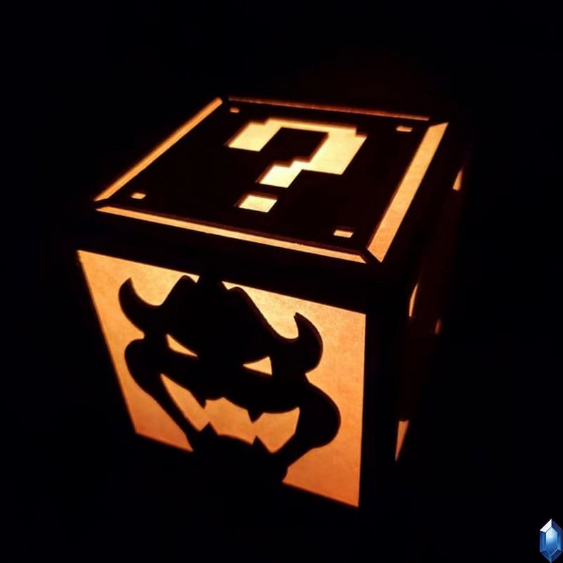 Super Mario Bowser Lamp - Etsy