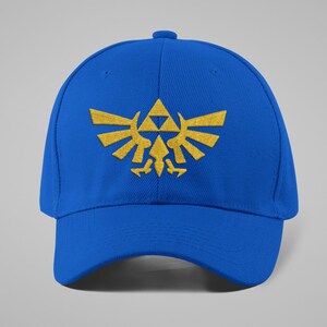 Legend of Zelda Hat Adjustable Gamer Colors Hyrule Hylian Link Triforce ...