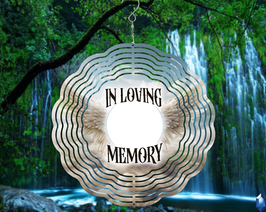 In Loving Memory V11 3, 6, & 10inch Wind Spinners Birthday Christmas ...