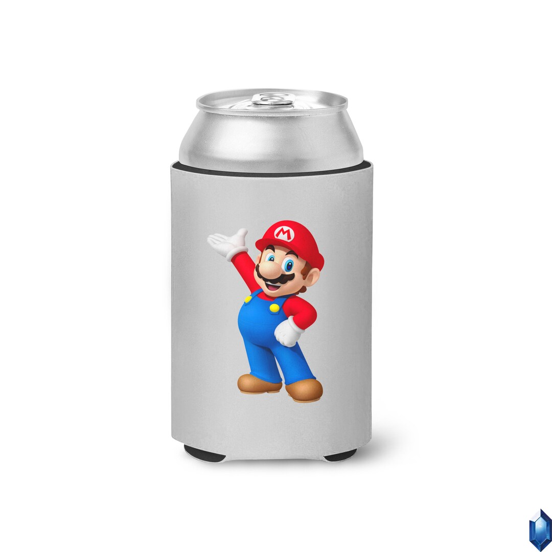 Mario Cooler Cozie Gift Beer Can Colors Video Game Switch 2022 - Etsy