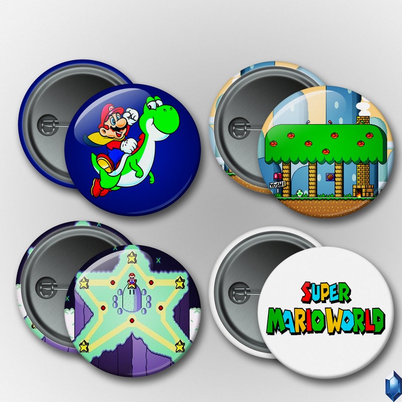 Super Mario World Enamel Pin - Etsy