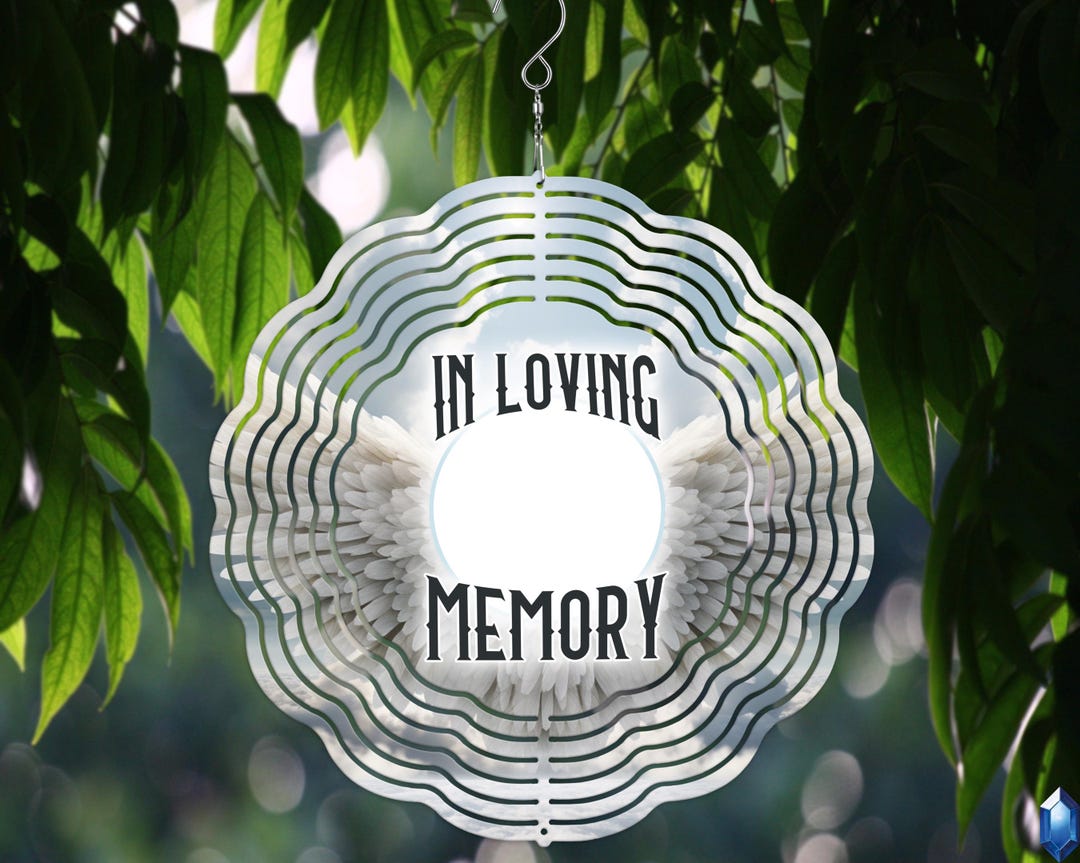 In Loving Memory V17 3, 6, & 10inch Wind Spinners Birthday Christmas ...