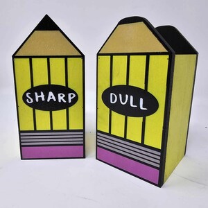 Sharp & Dull Pencil Holder Classroom Decor Back to School Teacher ...