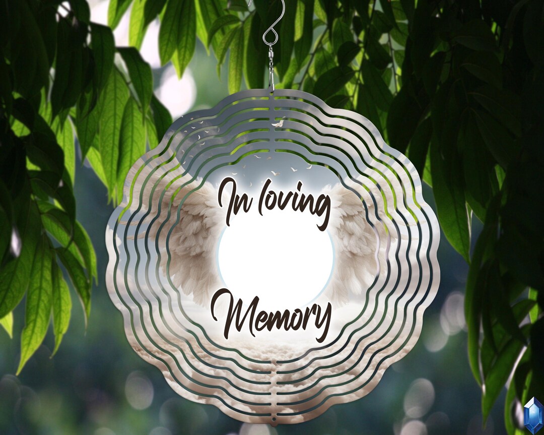 In Loving Memory V19 3, 6, & 10inch Wind Spinners Birthday Christmas ...