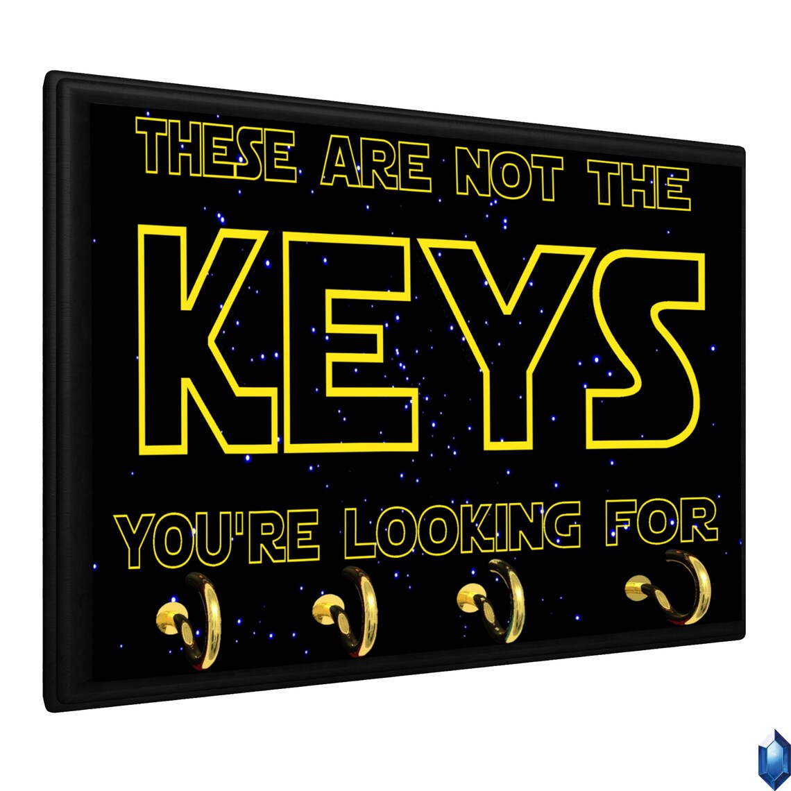 Star Wars Key Holder Keys Organizer Hanger Wall Mount Jedi - Etsy