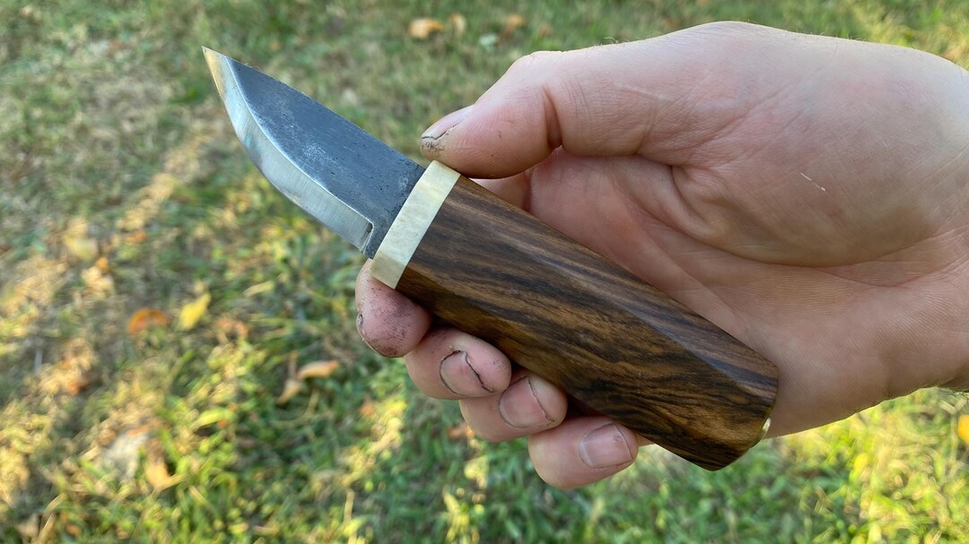 Mini Puukko Knife O1 Steel N:2, Camping Knife, Bushcraft Knife, Hunting ...