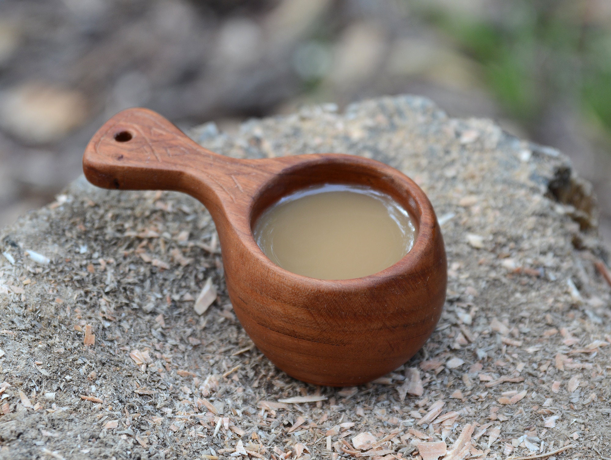Small Kuksa Template 3, Wooden Cup Drawing, Guksi Template, Coffee Cup ...