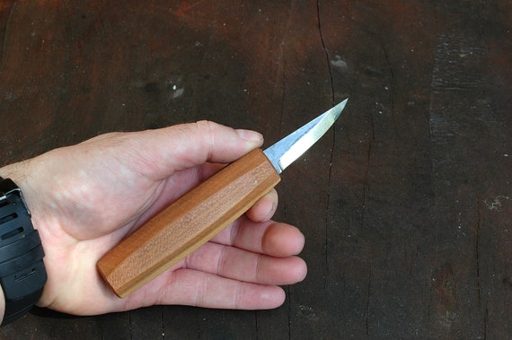 Sloyd Knife 60mm Curved Blade Wood Carving Knife Spoon - Etsy
