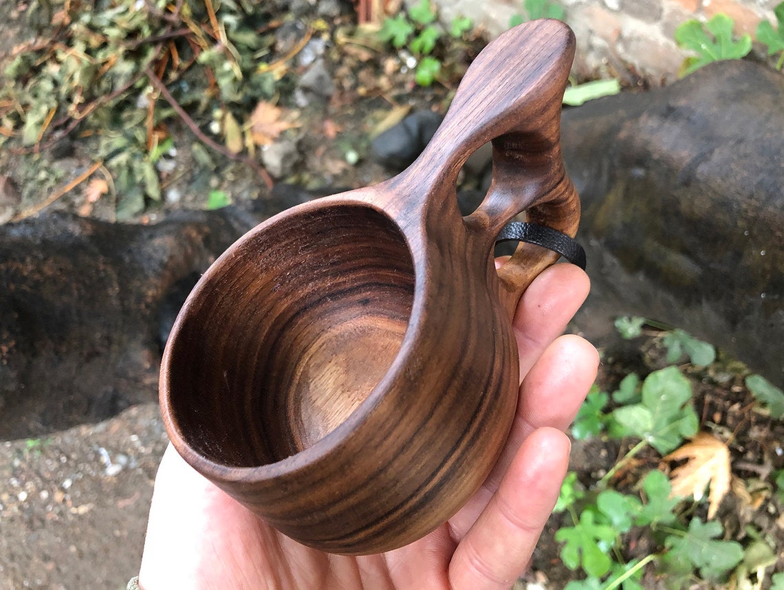 Large Kuksa Template 1, Wooden Cup Drawing, Guksi Template, Coffee Cup ...