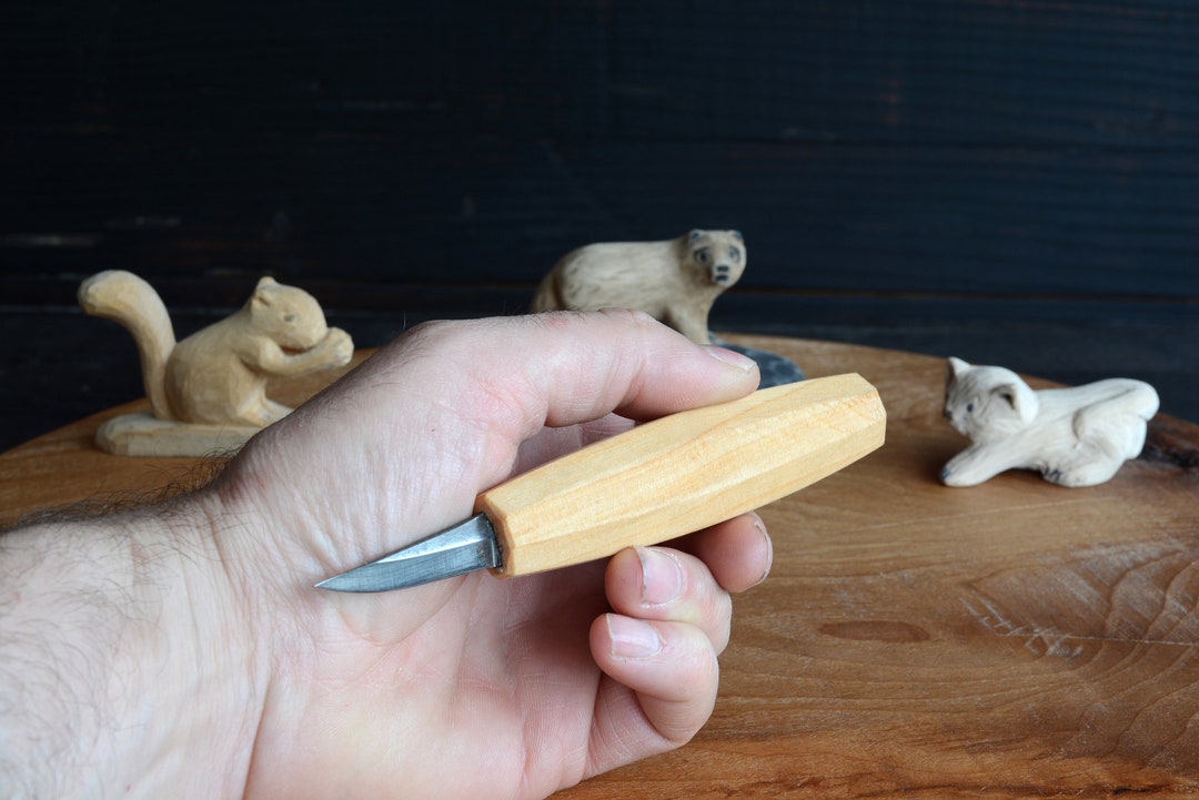 Detail Carving Knife Model 1, Figure Carving Knife, Whittling Knife ...
