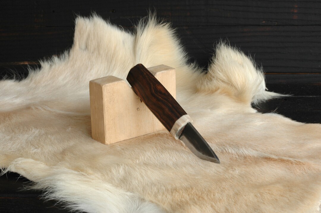 Mini Puukko Knife O1 Steel, Camping Knife, Bushcraft Knife, Hunting ...