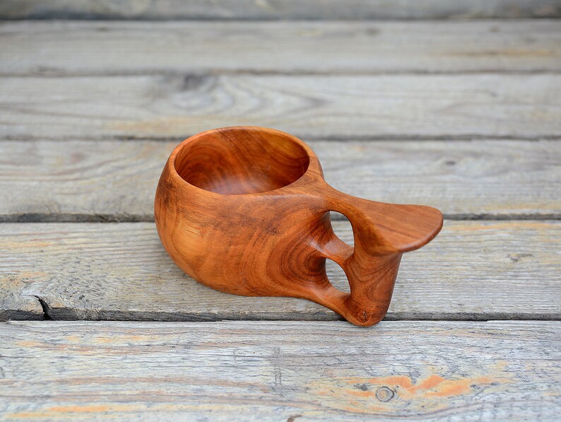 Medium Kuksa Template 2, Wooden Cup Drawing, Guksi Template, Coffee Cup ...