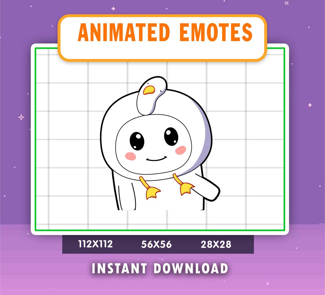 Animated Boo Wig Emote for Twitch, Discord, Youtube (digital Download ...