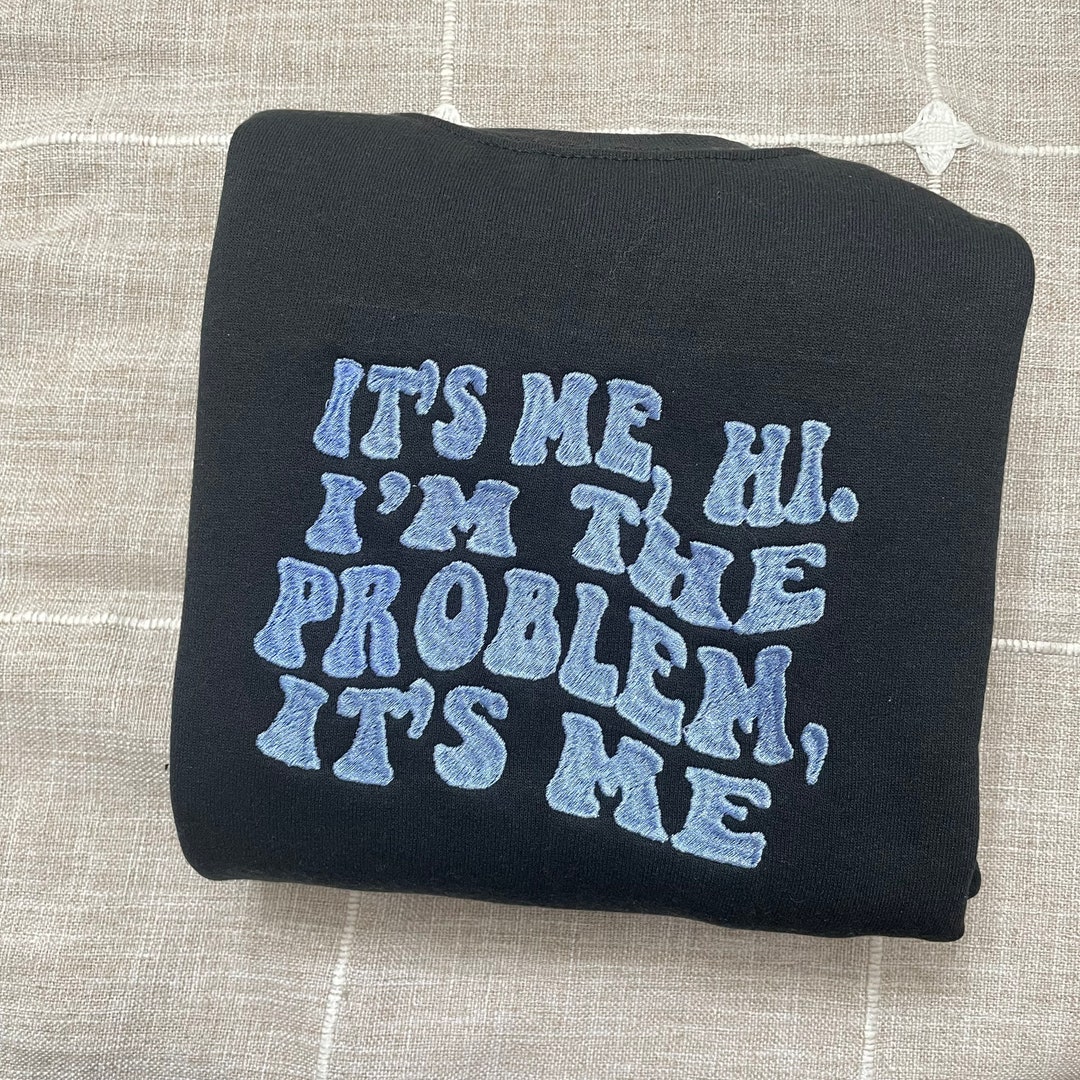 Anti-hero Embroidered| Y2K Style Embroidered Crewneck| Sweatshirt| I'm ...