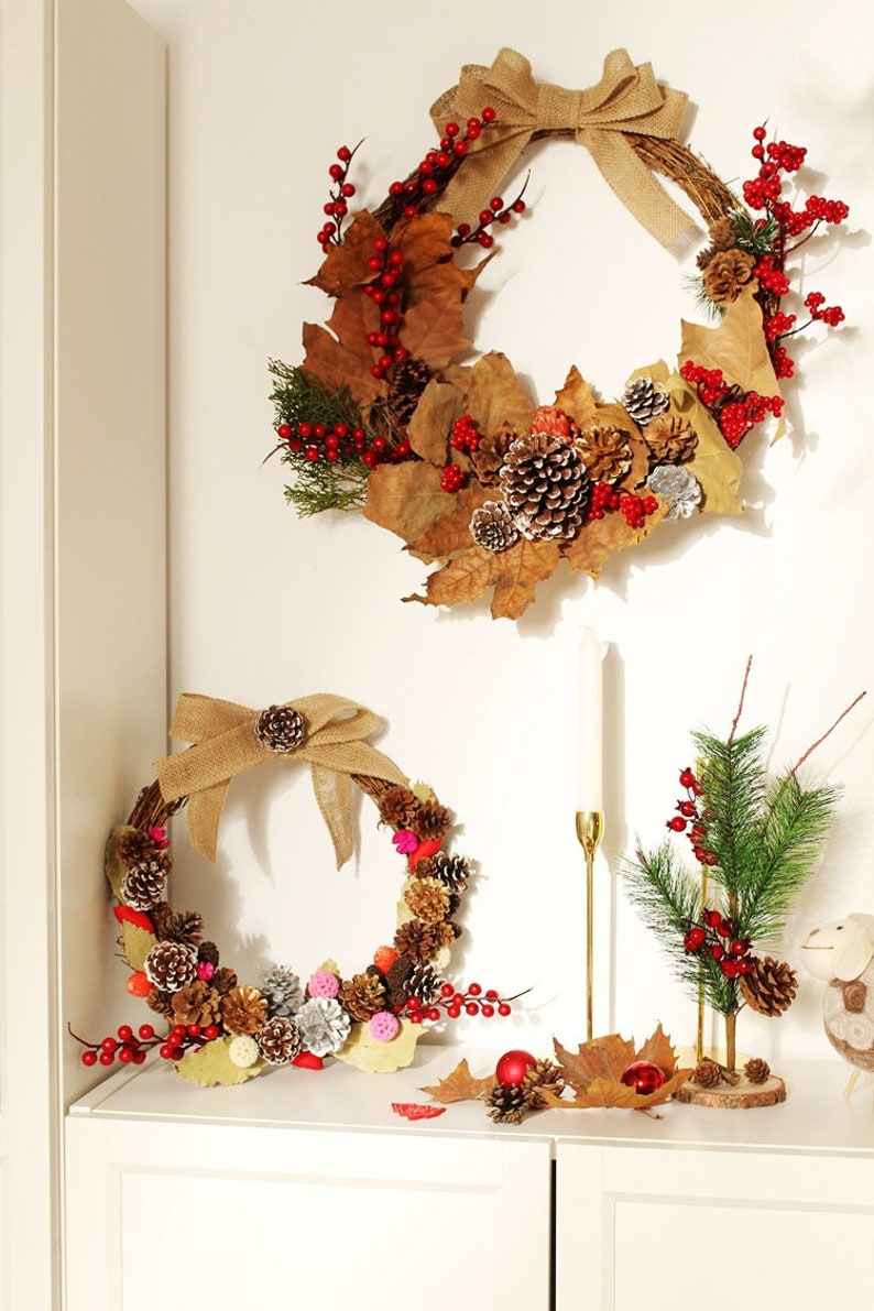 Handmade Wreath Base Natural Grapevine Wreath DIY Craft - Etsy