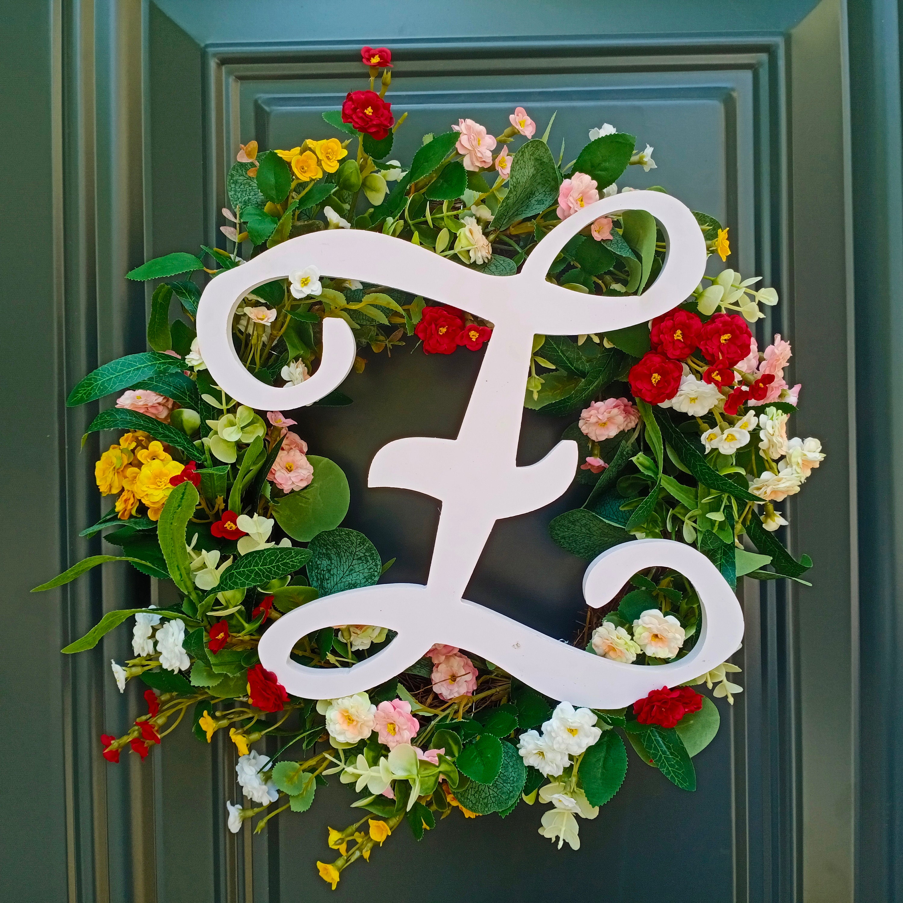 Fancy Monogram Letter Choose Your Letter Script Monogram - Etsy