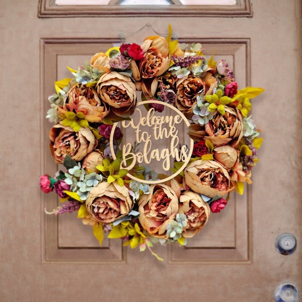 Front Door Sign Personalized - Etsy