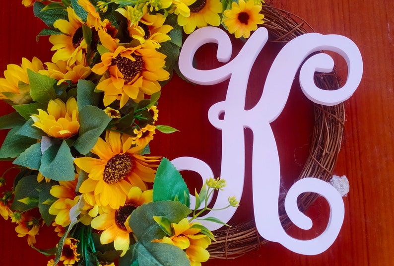 Fancy Monogram Letter Choose Your Letter Script Monogram - Etsy