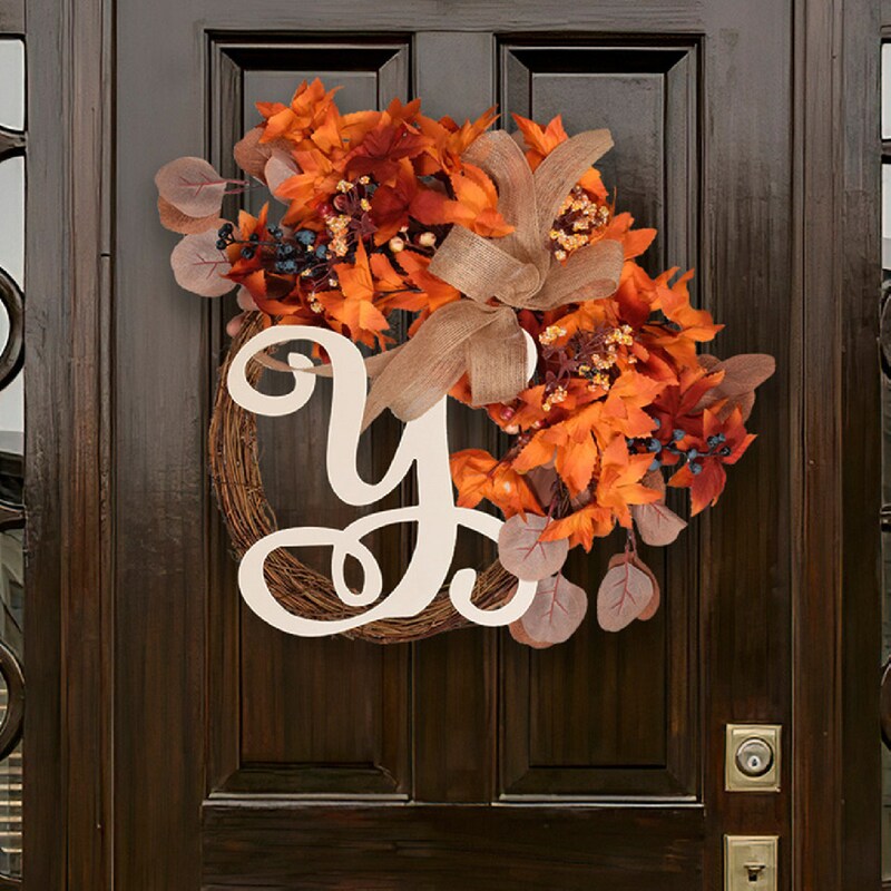 Initial Wreaths - Etsy