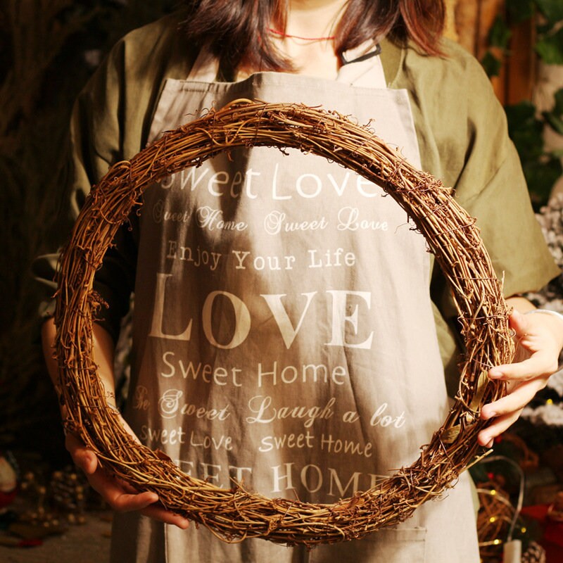 Handmade Wreath Base Natural Grapevine Wreath DIY Craft - Etsy