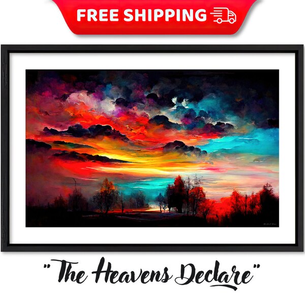 Night Sky Mural - Etsy