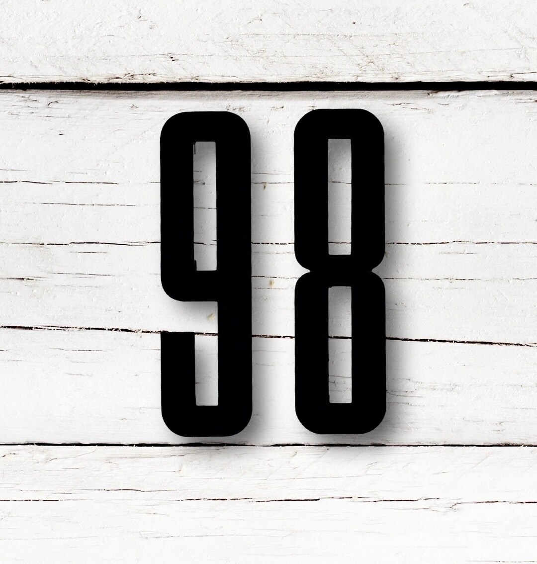12 Inch Contemporary House Numbers and Letters - Etsy