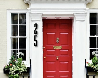 5 Inch Modern House Numbers and Letters - Etsy